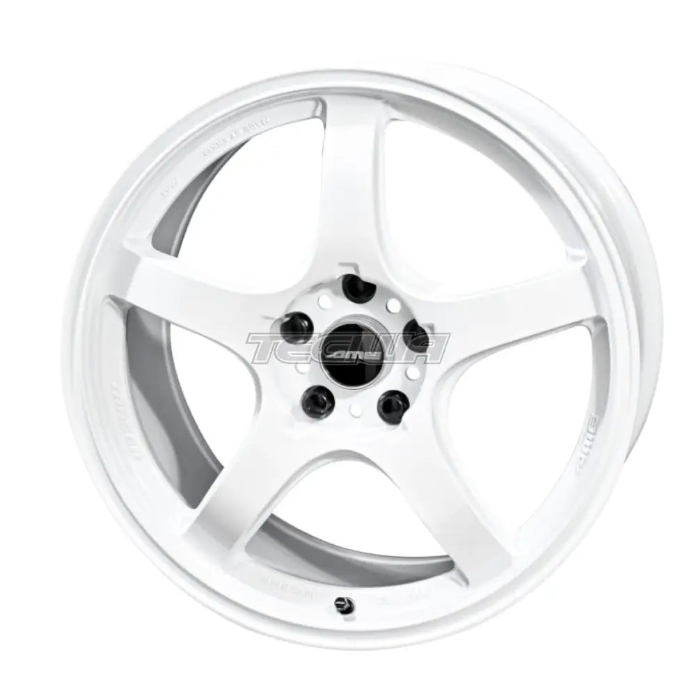 AME TRACER GTV Alloy Wheel 17x7.5 ET38 5x100 White