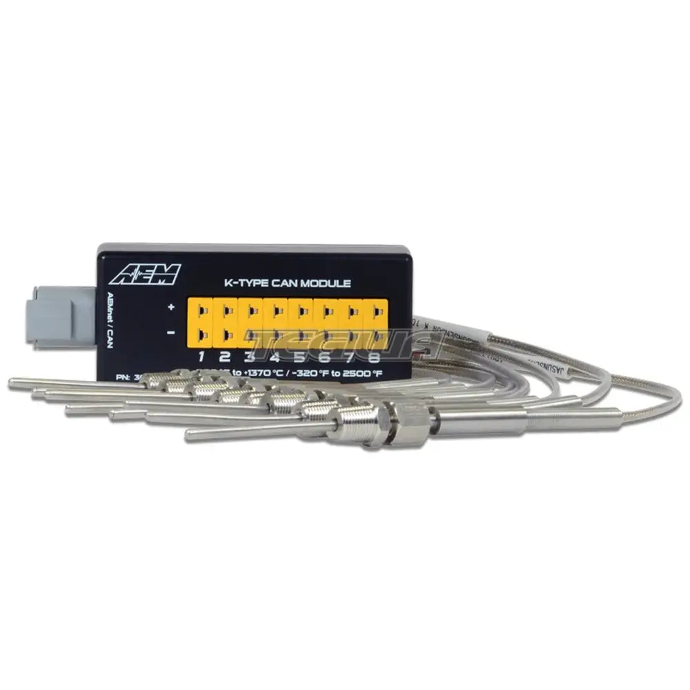 AEM 8-Channel K-Type Thermocouple EGT/Temperature Sensor Module With C