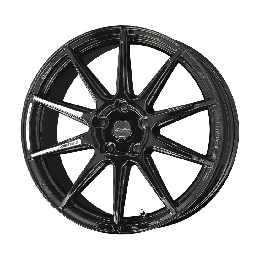 AME CIRCLAR C10R Alloy Wheel 16x6.5 ET45 4x100 Gloss Black