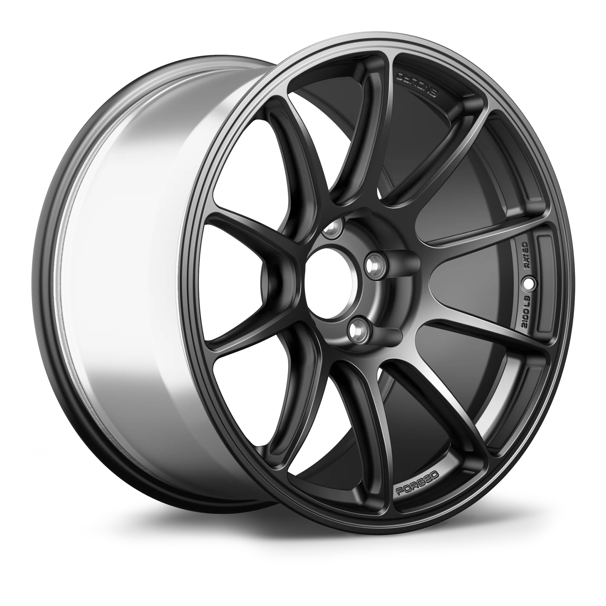 Apex SM-10RE Alloy Wheel 18x13 ET56 5x120.65 70.3mm CB Satin Black