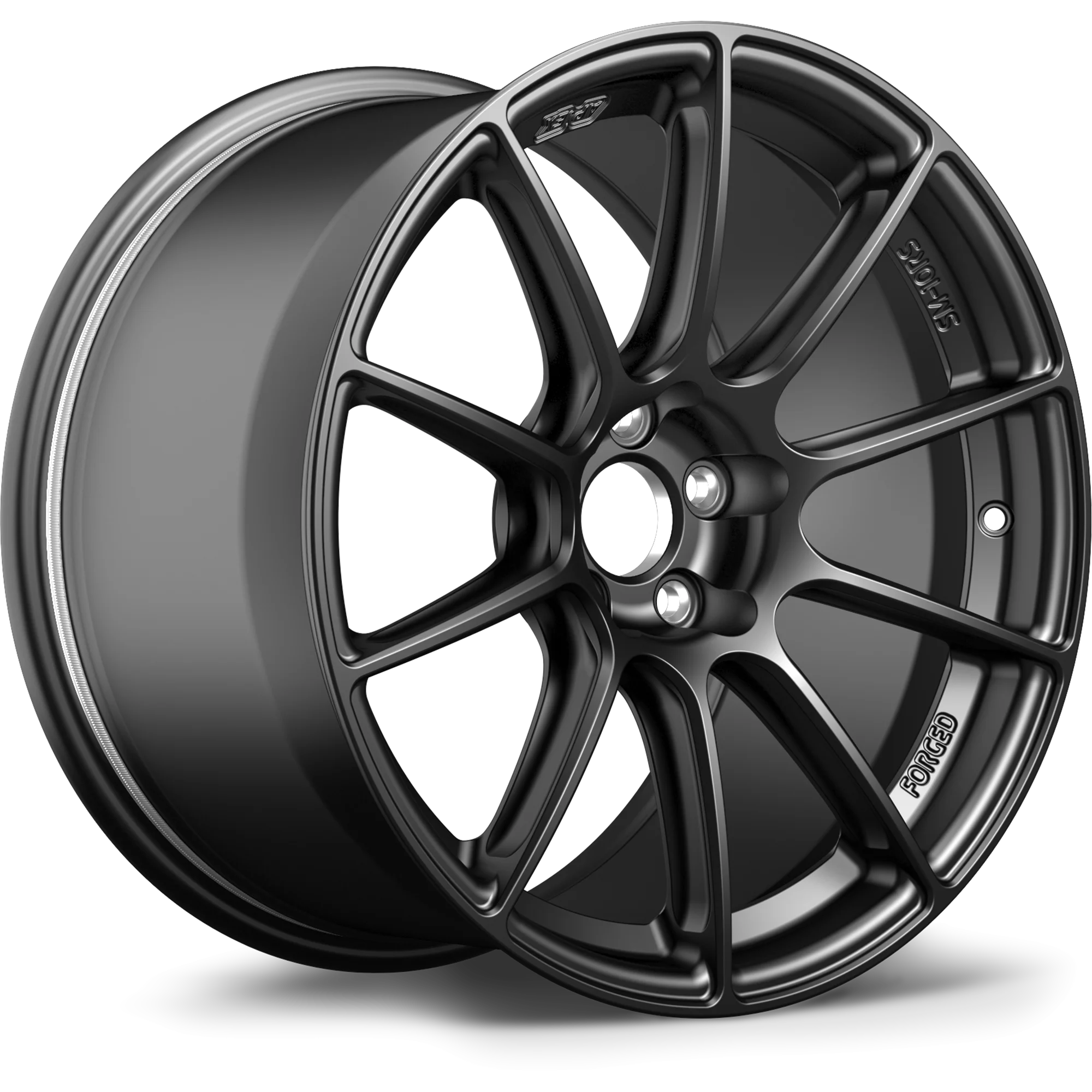 Apex SM-10RS Alloy Wheel 17x10 ET45 5x100 56.1mm CB Satin Black