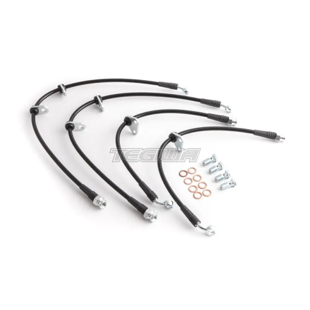 BALLADE SPORTS STAINLESS STEEL BRAIDED BRAKE LINE KIT HONDA S2000 AP1