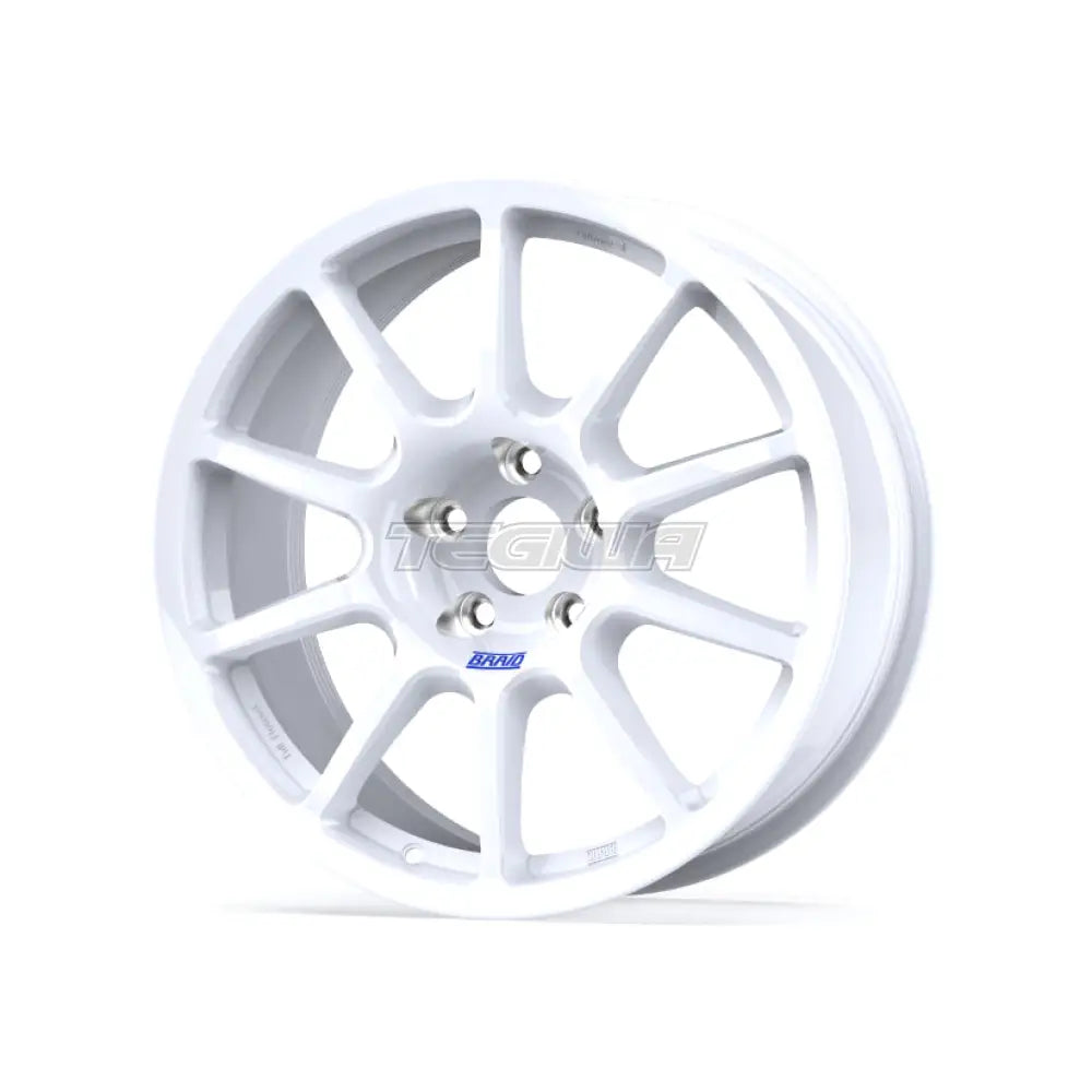 Braid Fullrace A Alloy Wheel 17x8 ET-5 to 55 5x98 White Shiny