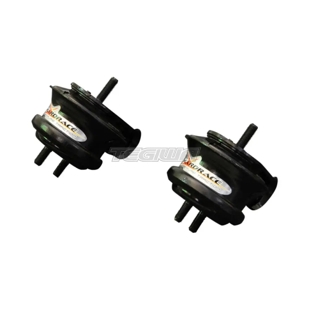 Hardrace Hardened Engine Mounts 2Pc Set Nissan Skyline R33 R34 2WD 93-