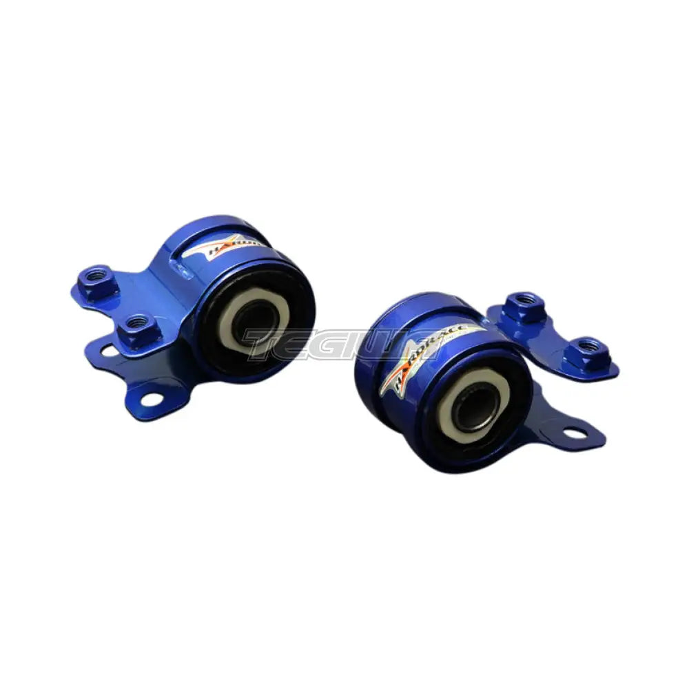 Hardrace Hardened Rubber Front Lower Arm Rear Big Bushes 2Pc Set Ford