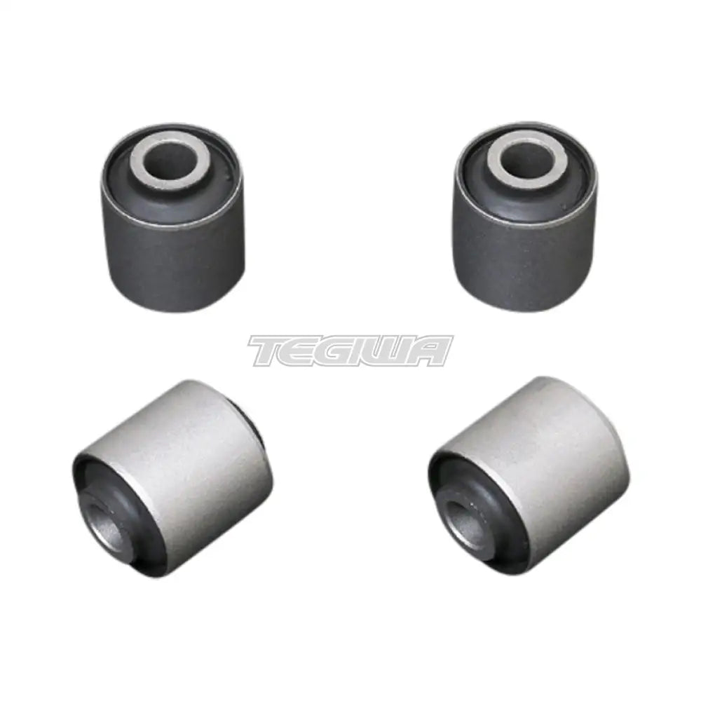 Hardrace Hardened Rubber Rear Upper Arm Bushes 4Pc Set Toyota Land Cru