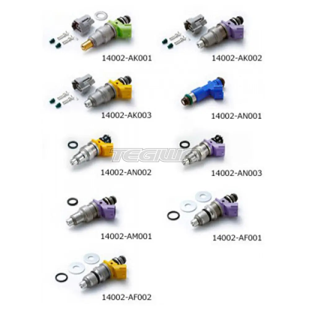 HKS Top Feed 800cc Fuel Injectors High Impedance Subaru Impreza