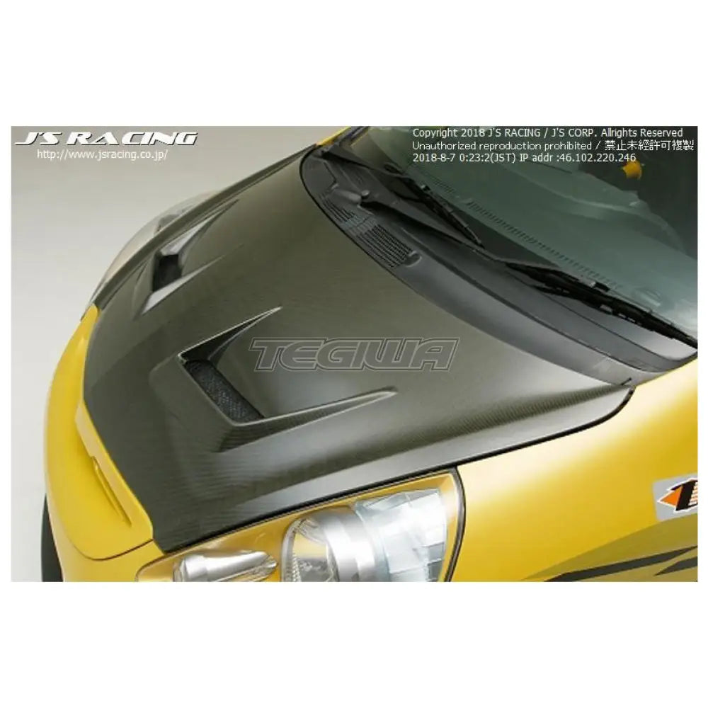 J's Racing Ventilated Bonnet Type-V Honda Fit/Jazz GD