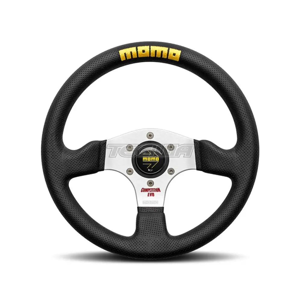 MOMO Competition Evo - Black Leather 320mm* Steering Wheel