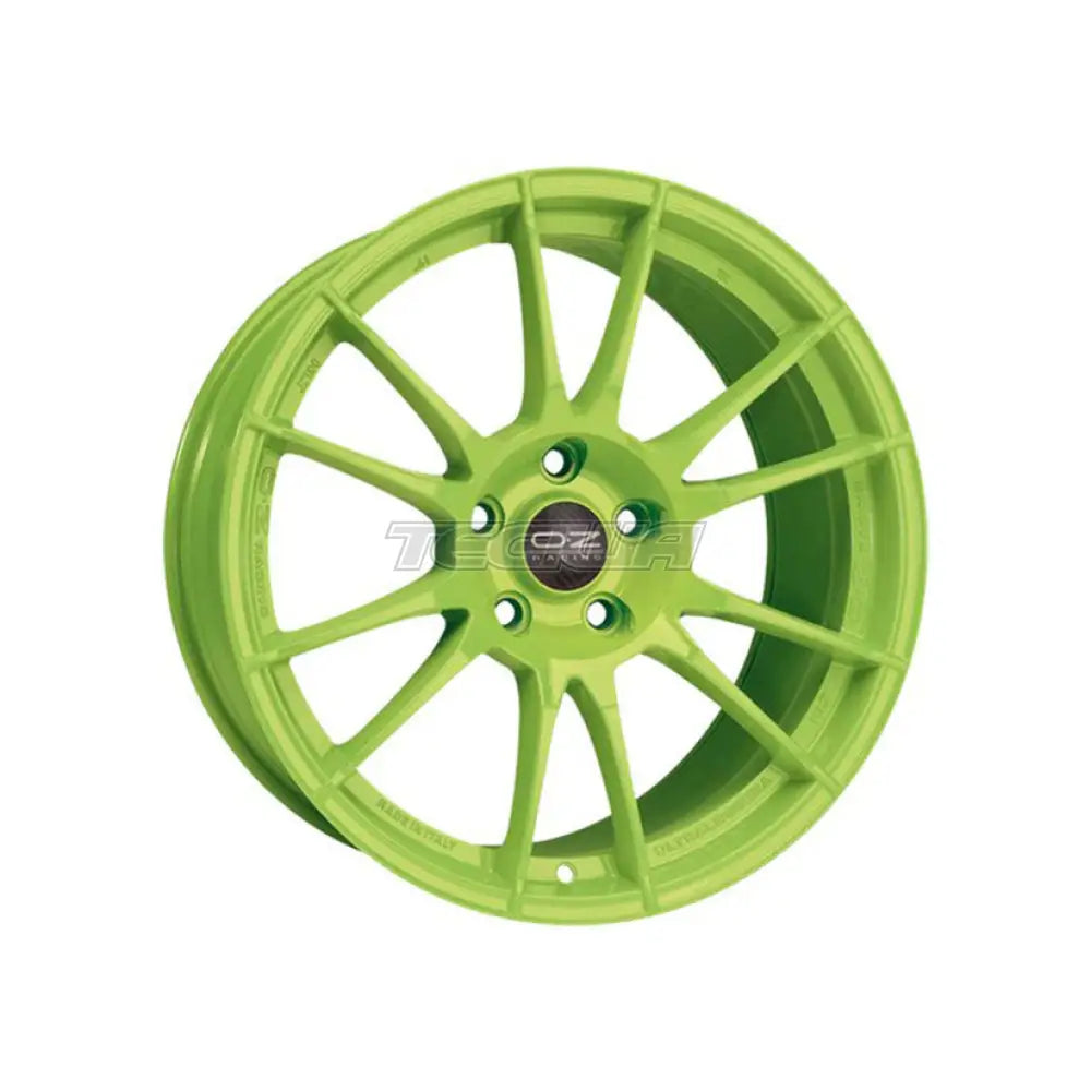 OZ I-Tech Ultraleggera HLT Alloy Wheel 19x9 ET25 5x112 Acid Green 75mm