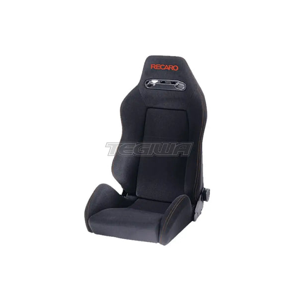 Recaro Speed Reclining Sports Seat Black with Red Stitching – Tegiwa