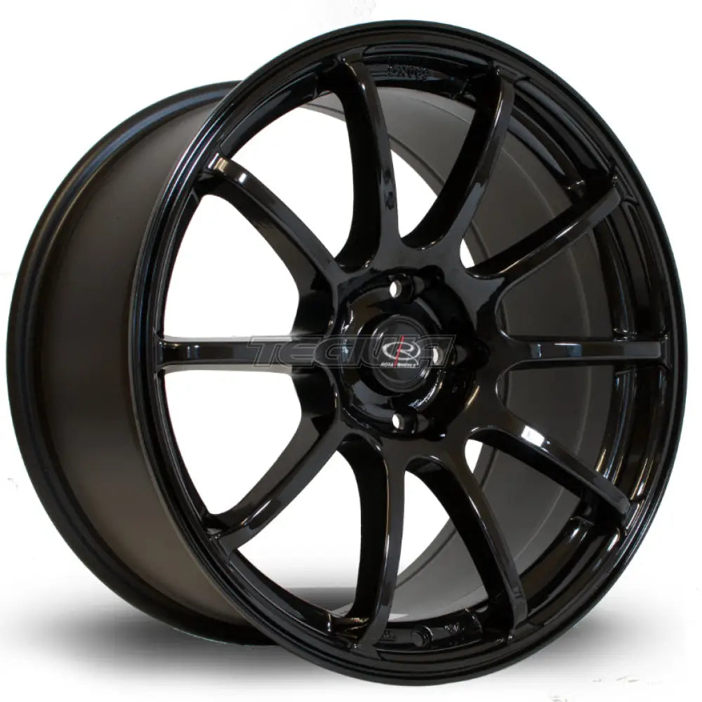 Rota Force Alloy Wheel 18x9 ET27 5x114 Black 73mm CB
