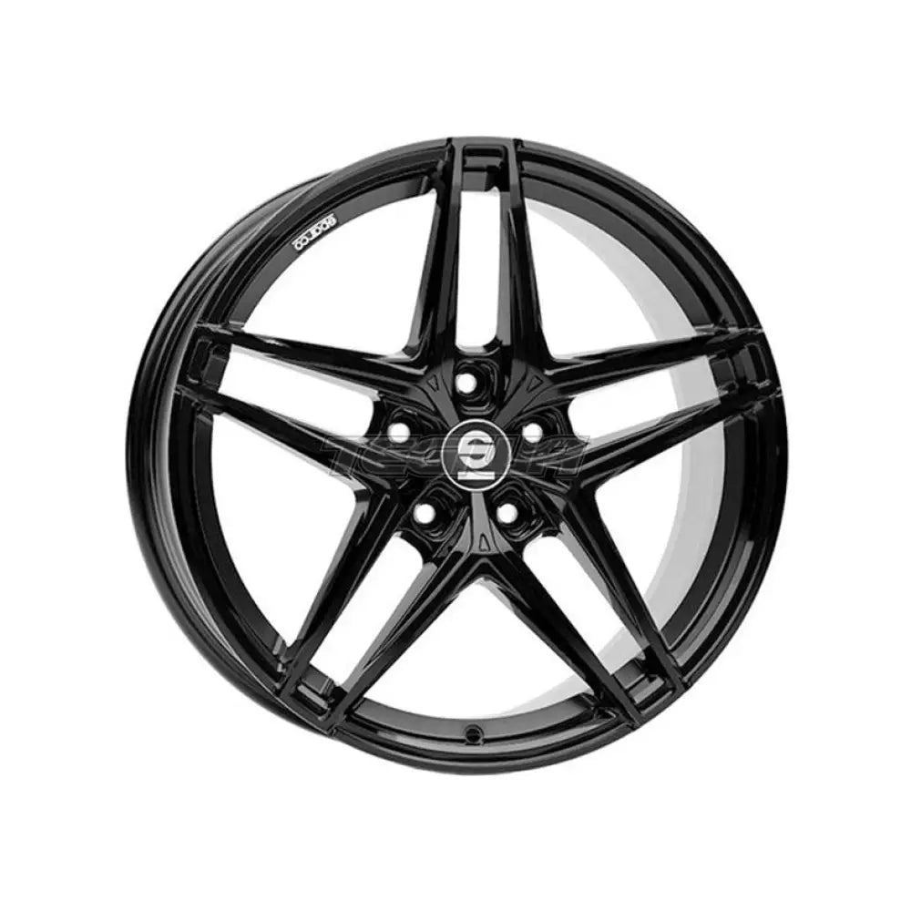 SPARCO Sparco Record Alloy Wheel 18x8 ET45 5x100 Gloss Black 63.4mm CB